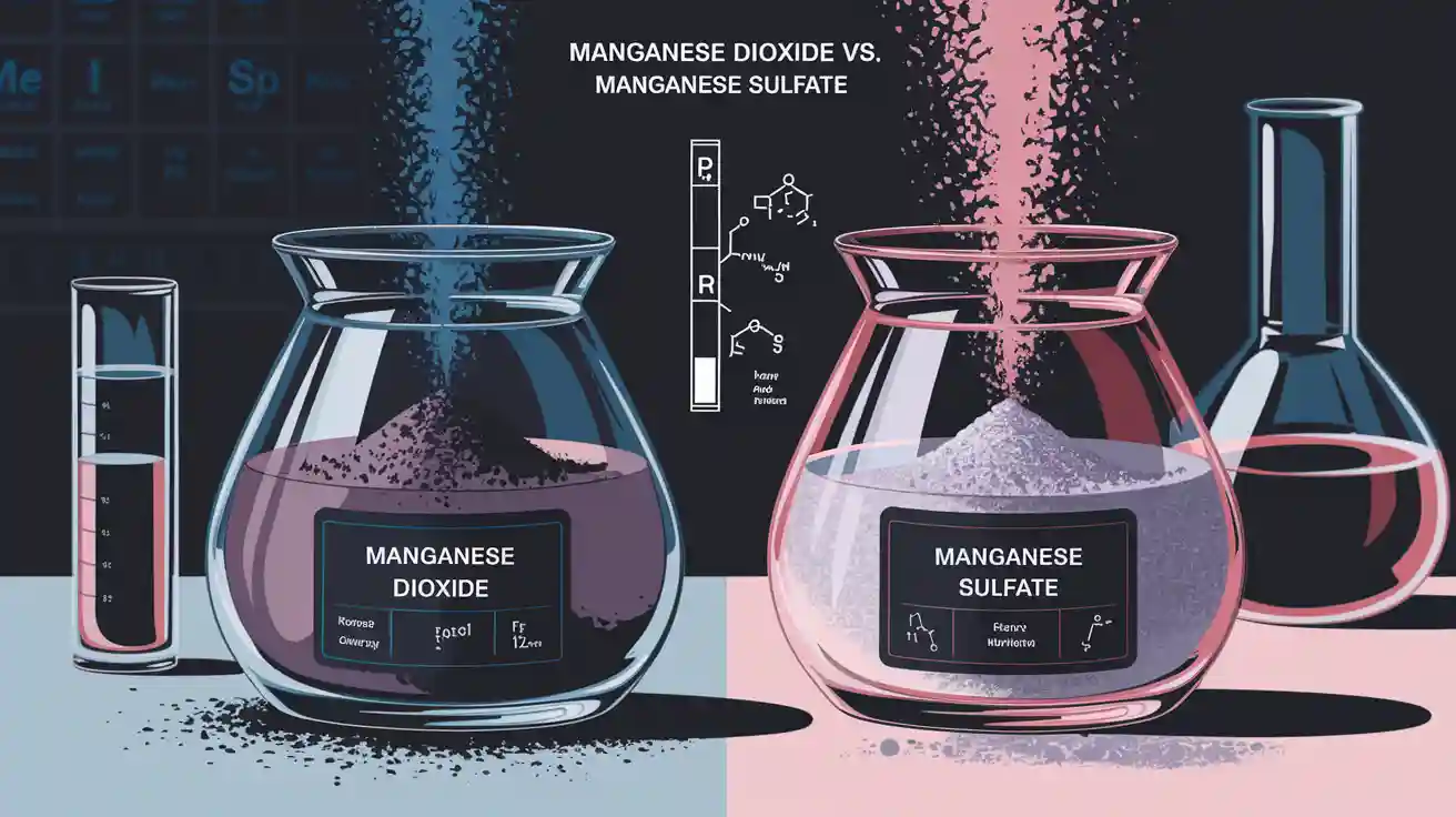 Manganese Dioxide vs Manganese Sulfate - BTLnewmaterial