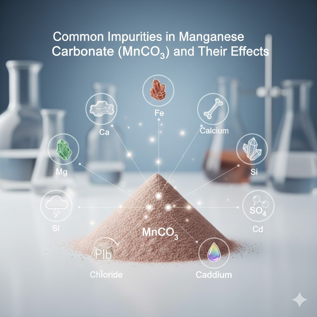 What Are the Common Impurities in Manganese Carbonate (MnCO₃)